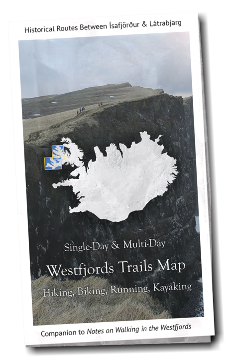 Westfjords Trails Map